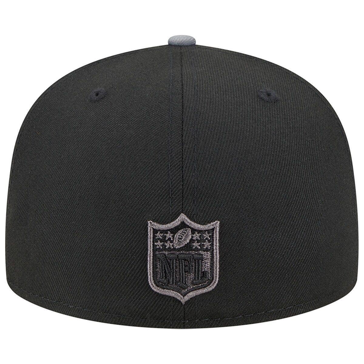 New Era Men's New Era Black Las Vegas Raiders Pop 59FIFTY Fitted Hat ...