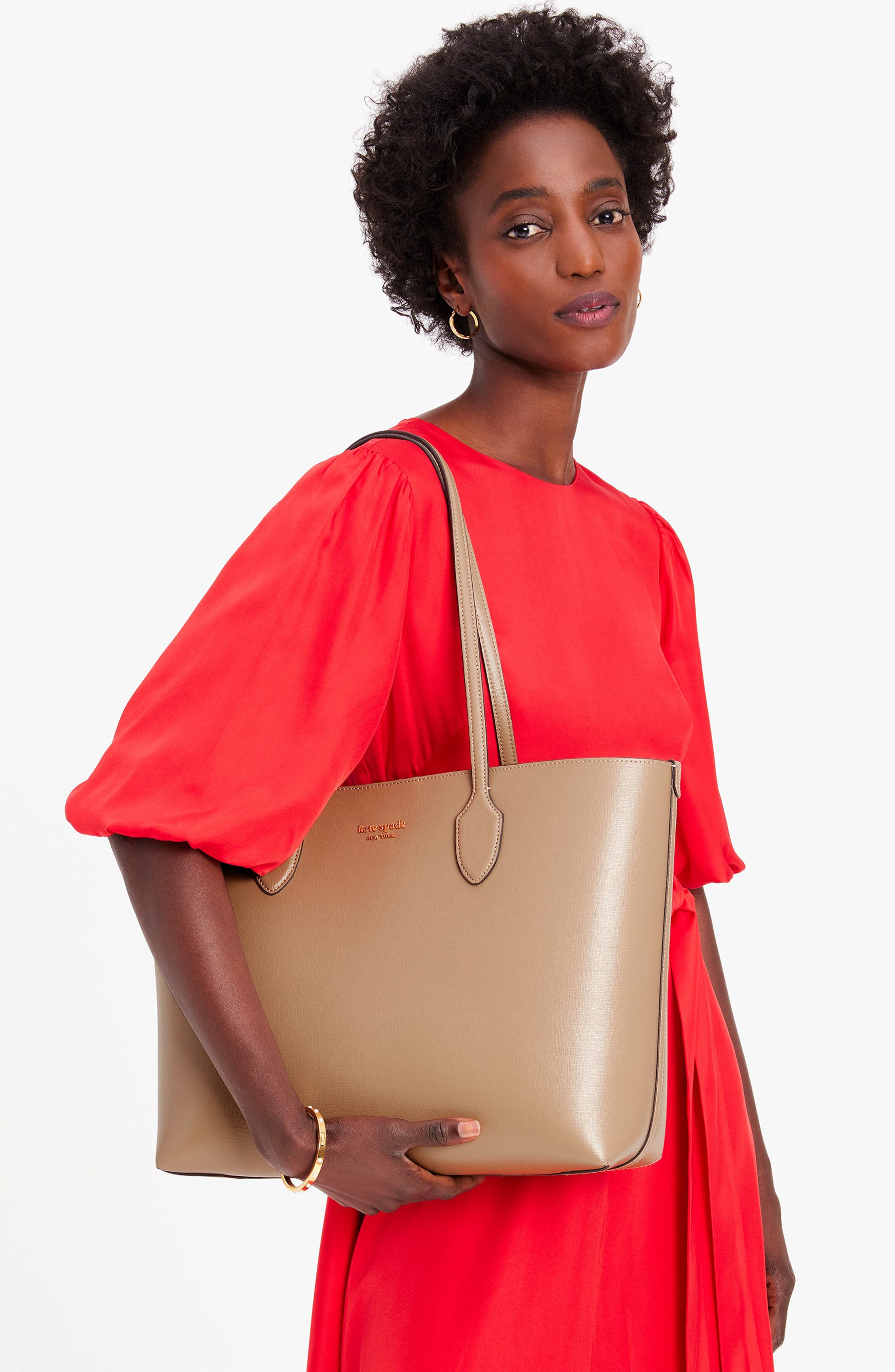 kate spade new york large bleecker leather tote | Nordstrom