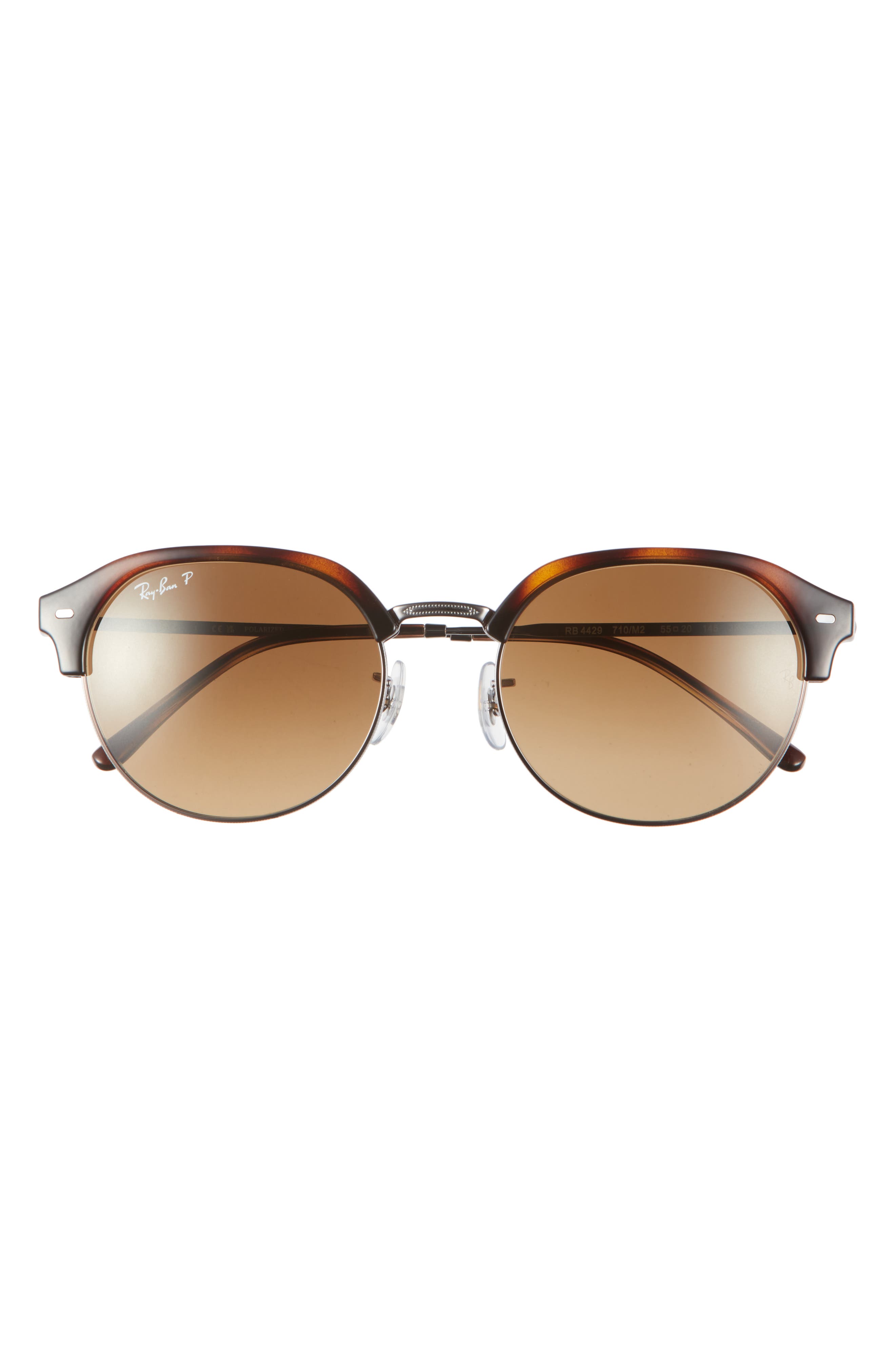 Ray-Ban 55mm Gradient Polarized Irregular Sunglasses | Nordstrom