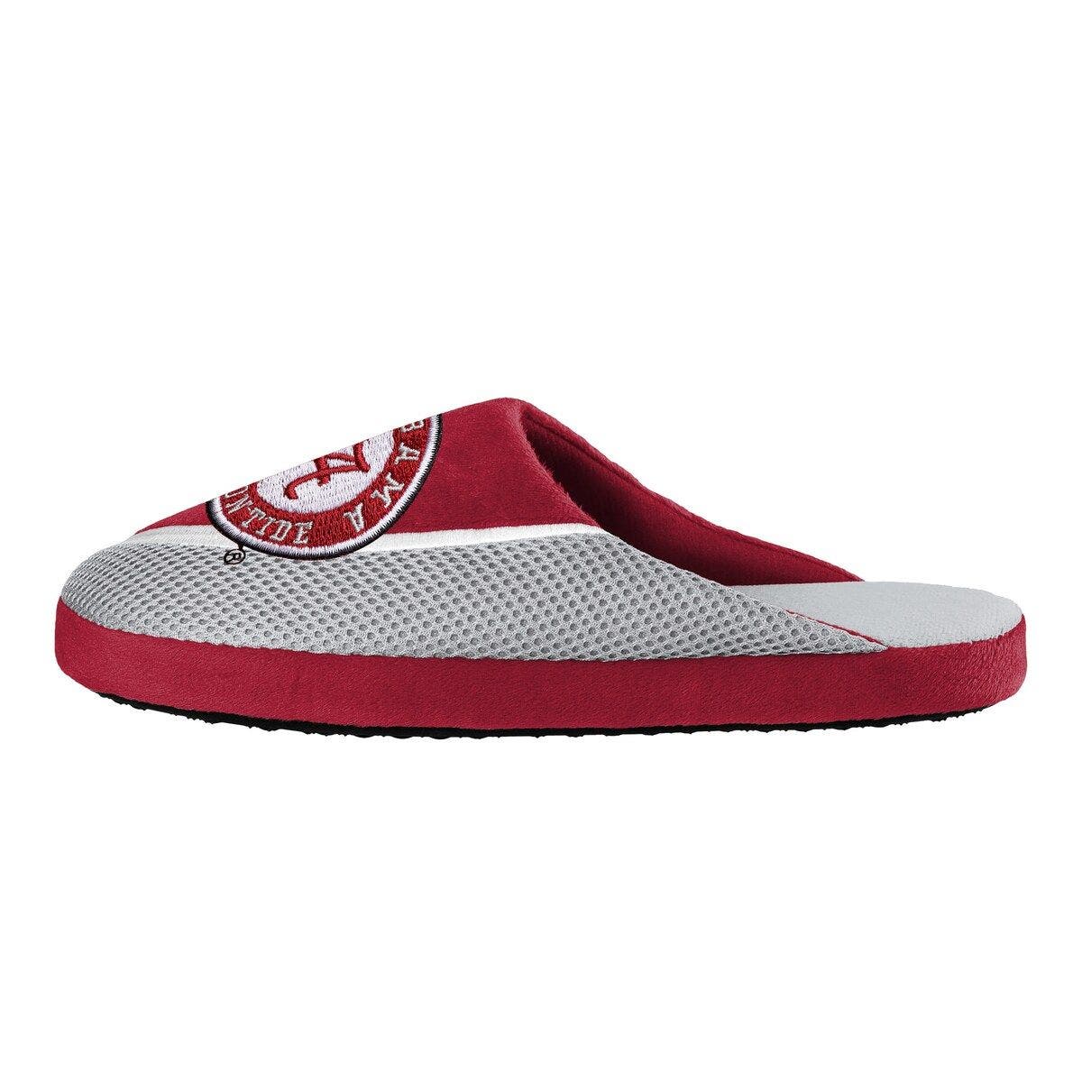 FOCO Men's FOCO Alabama Crimson Tide Big Logo Color Edge Slippers ...