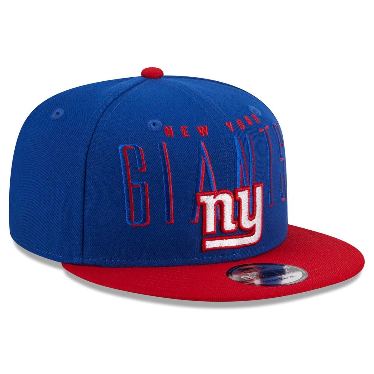 New Era Men's New Era Royal/Red New York Giants Headline 9FIFTY ...