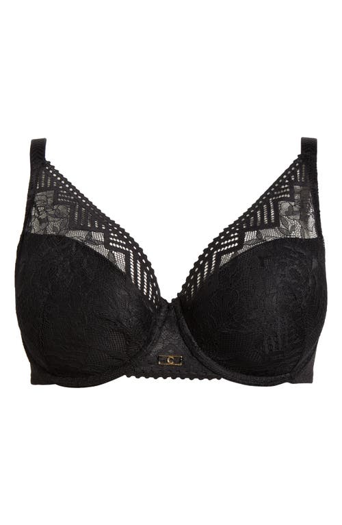 Chantelle Lingerie Origins Underwire Plunge Bra In Black | ModeSens