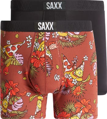 SAXX 2-Pack Ultra Supersoft Relaxed Fit Performance Boxer Briefs ...