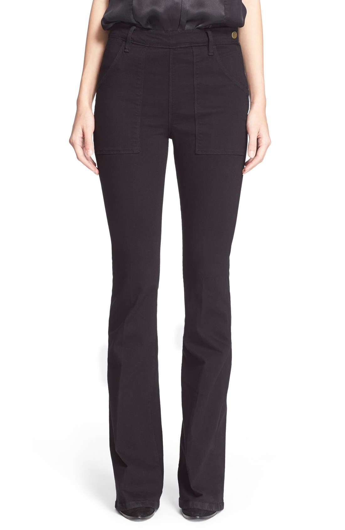 Frame Denim 'Le Flare de Françoise' High Rise Flare Jeans (Blanc ...