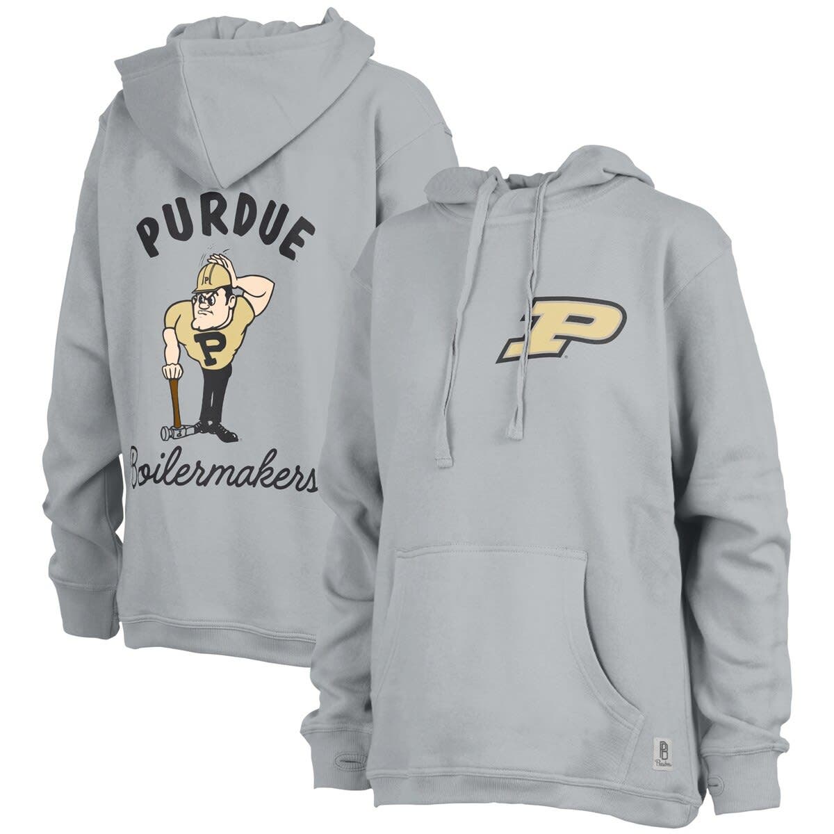 PRESSBOX Women's Pressbox Gray Purdue Boilermakers High Tide Maude ...