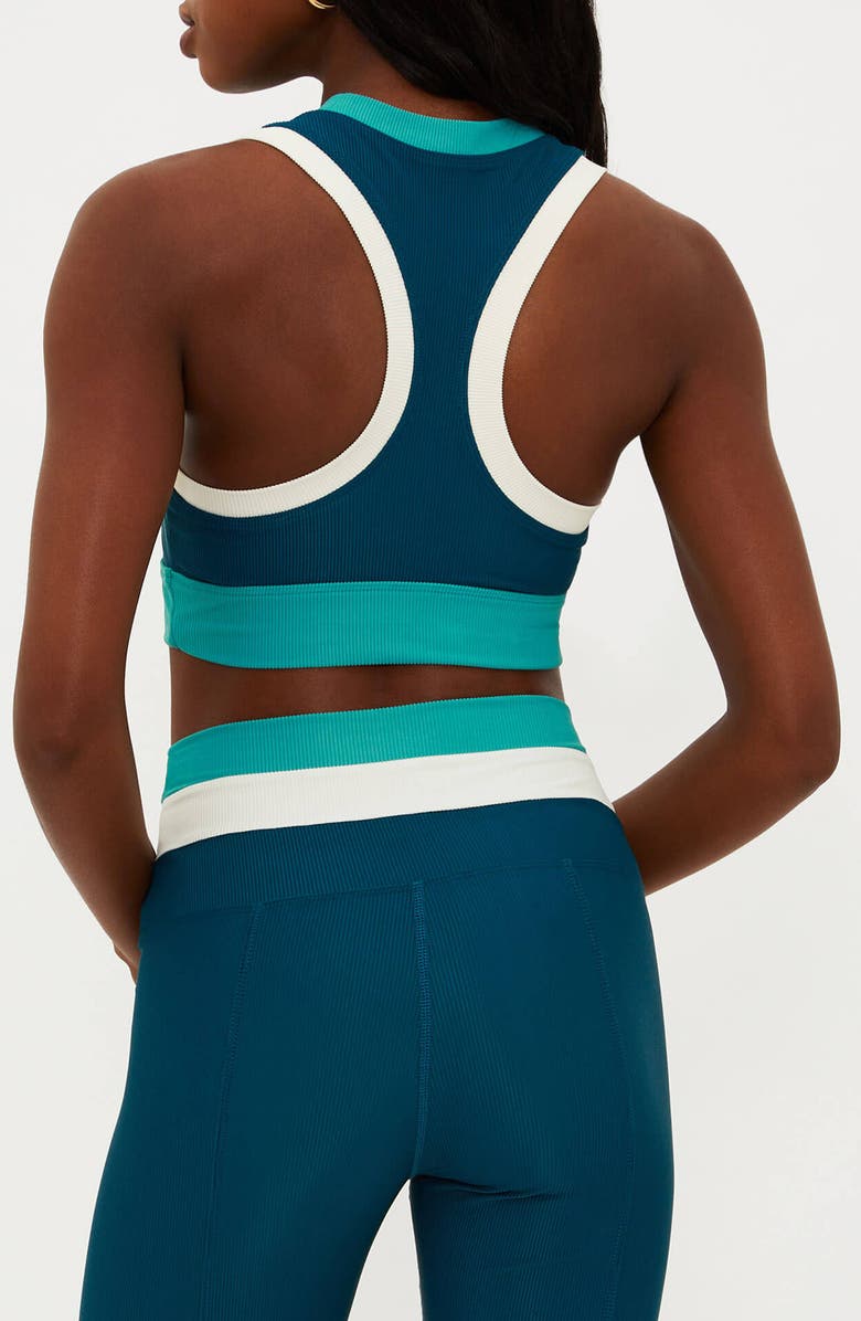 Beach Riot Gwen Rib Colorblock Sports Bra | Nordstrom