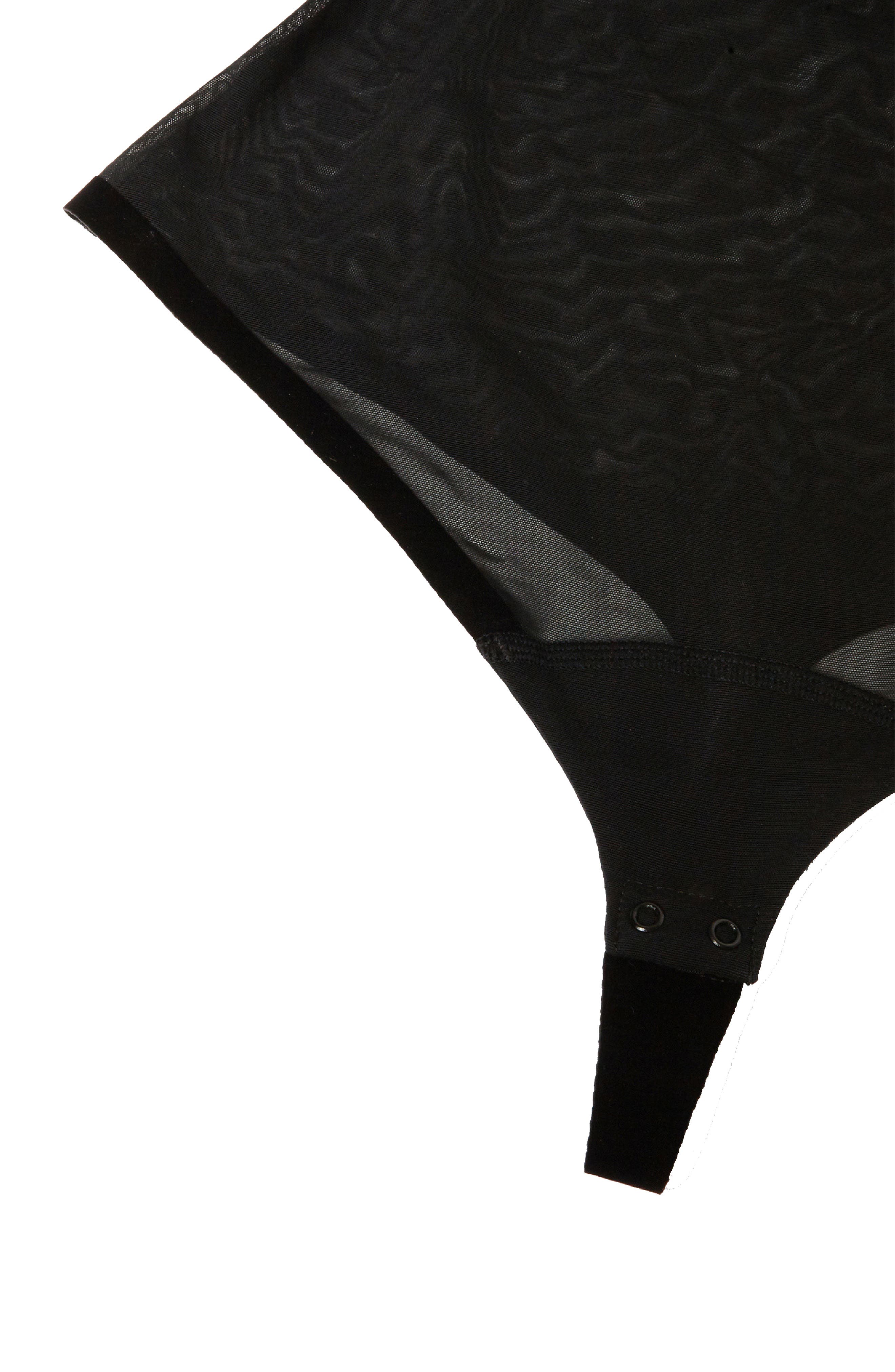 Wolford Tulle Forming Underbust Shaper Thong Bodysuit | Nordstrom