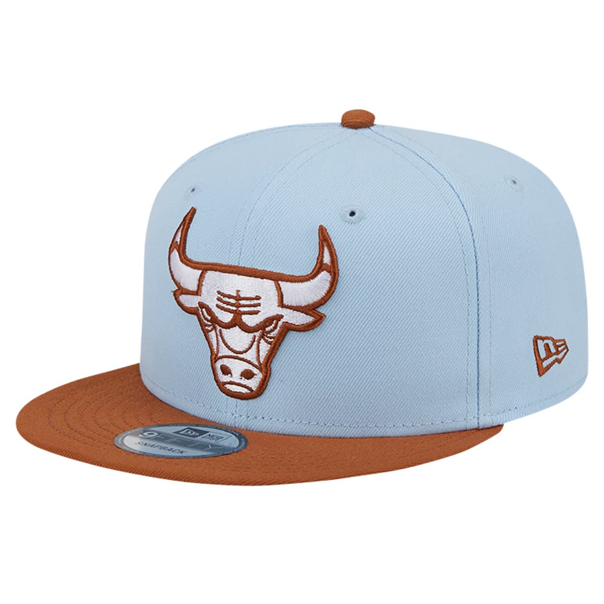 New Era Men's New Era Light Blue/Brown Chicago Bulls 2-Tone Color Pack ...