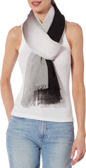 Bruno Magli Cashmere Blend Dip Dye Scarf | Nordstromrack