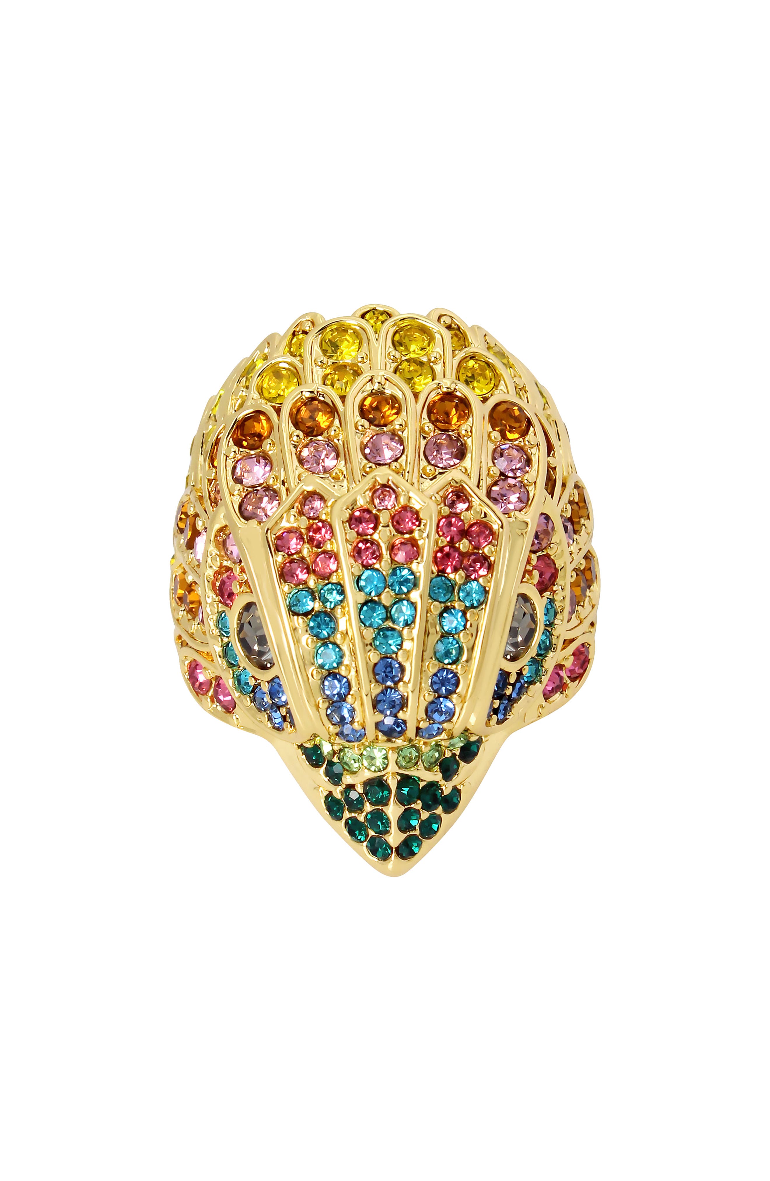 Kurt Geiger London Crystal Eagle Head Cocktail Ring | Nordstrom