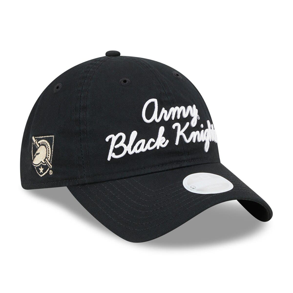 New Era Women's New Era Black Army Black Knights Script 9TWENTY ...