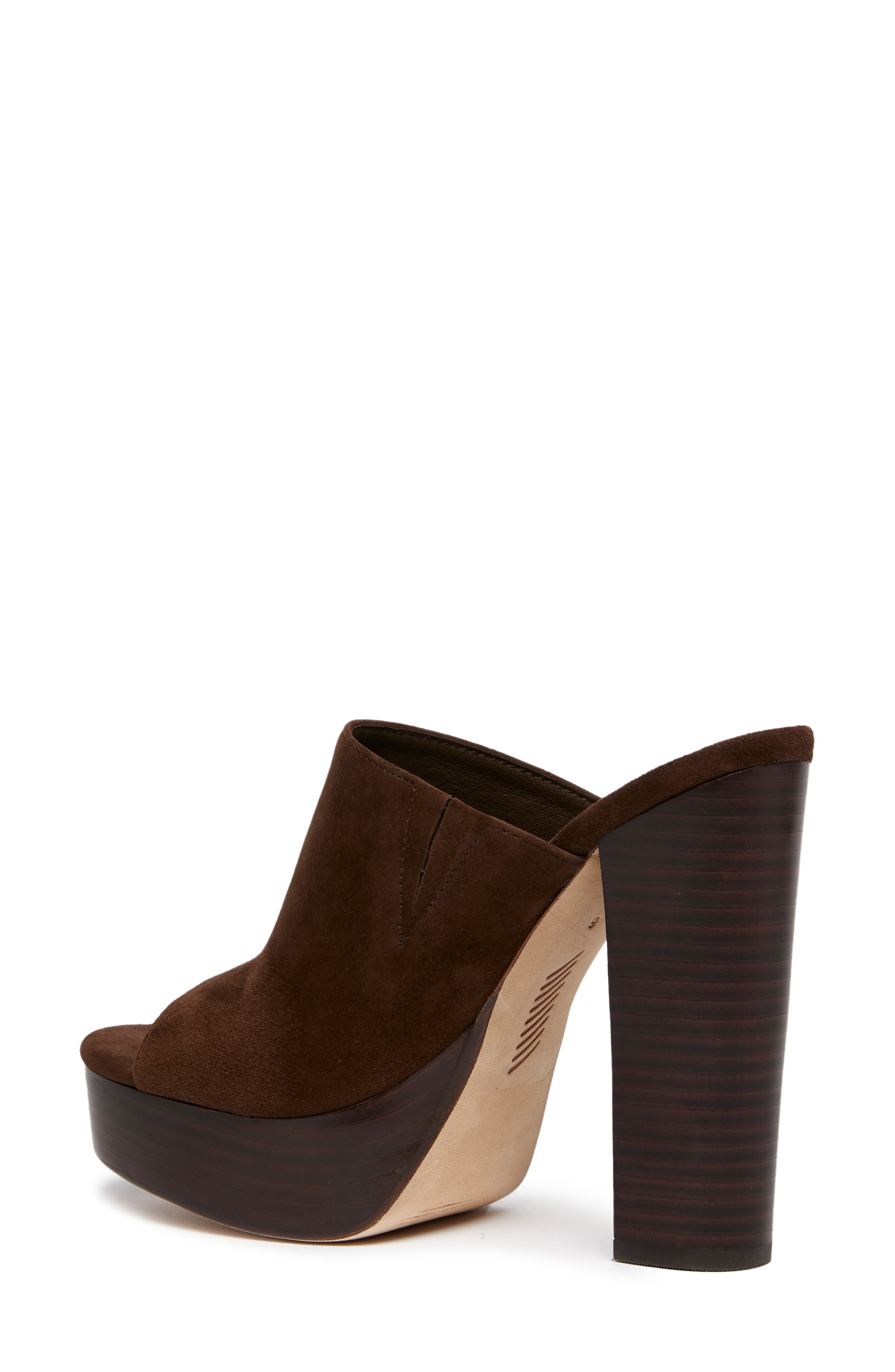 PAIGE Corbin Peep Toe Platform Mule (Women) | Nordstromrack