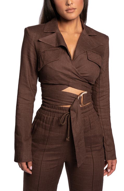 Women's Brown Tops | Nordstrom