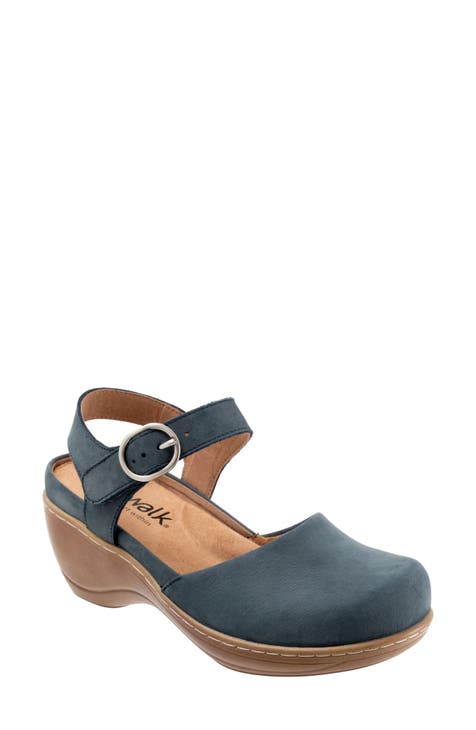 Women's Ankle Strap Comfort Mules & Clogs | Nordstrom