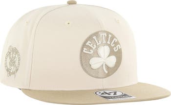 '47 Men's '47 Cream/Tan Boston Celtics Sierra Sure Shot Captain ...