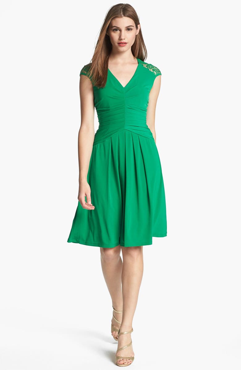 Ivy And Blu Lace Back Jersey Dress Nordstrom