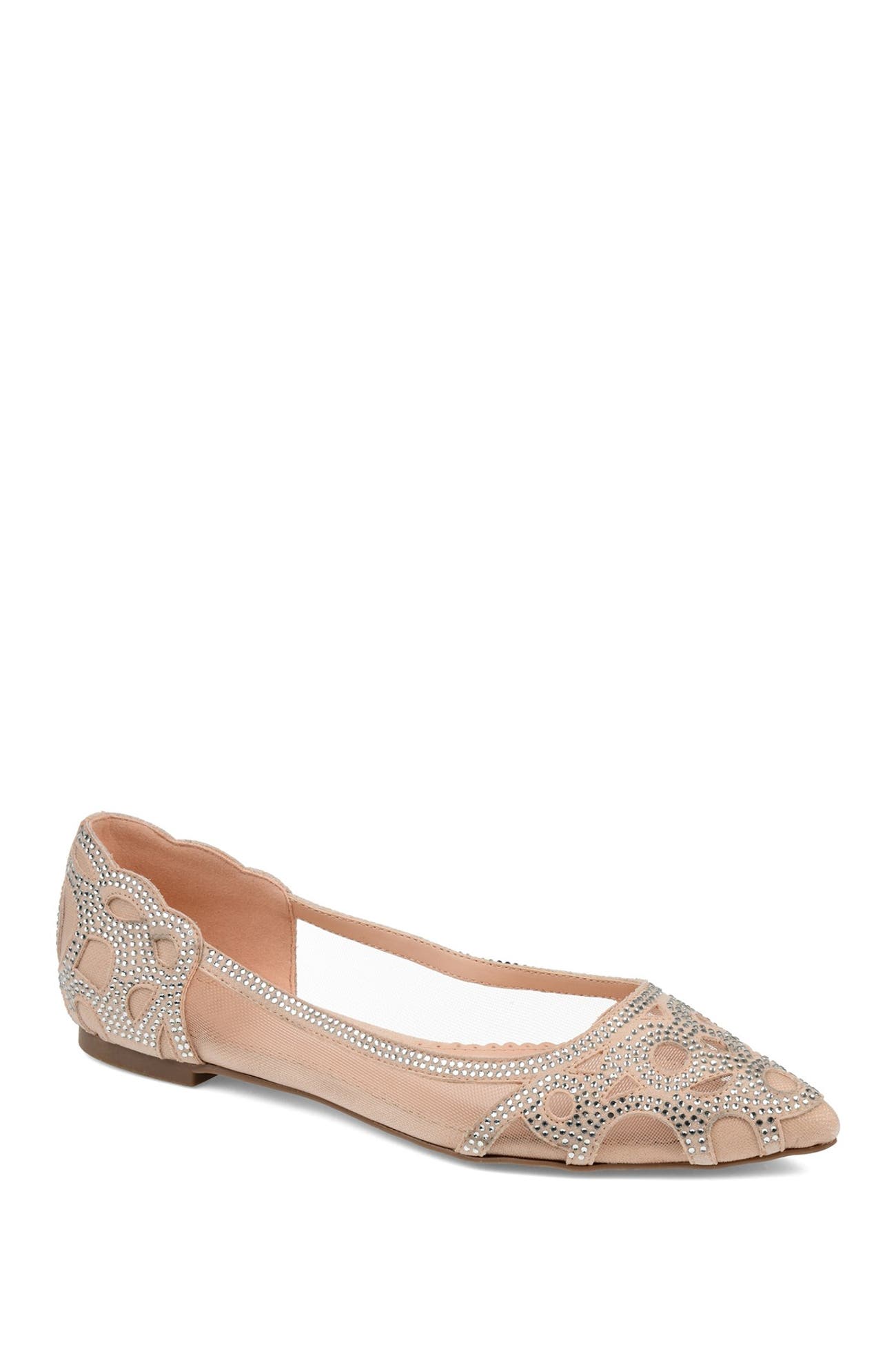 JOURNEE Collection | Batavia Rhinestone Flat | Nordstrom Rack