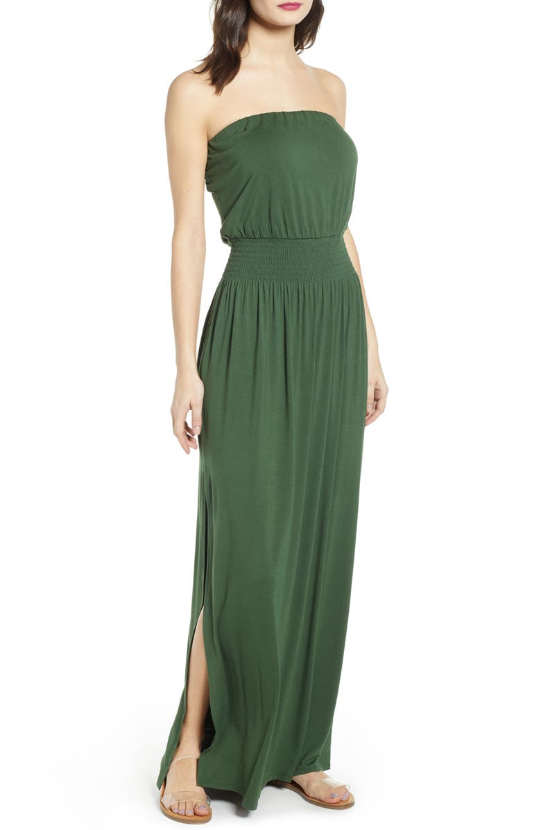 Bp Strapless Maxi Dress Regular And Plus Size Nordstrom