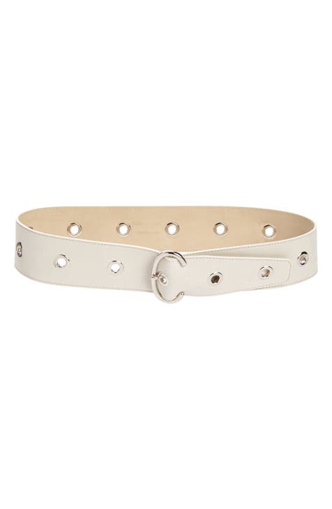 White Designer Belts for Women | Nordstrom