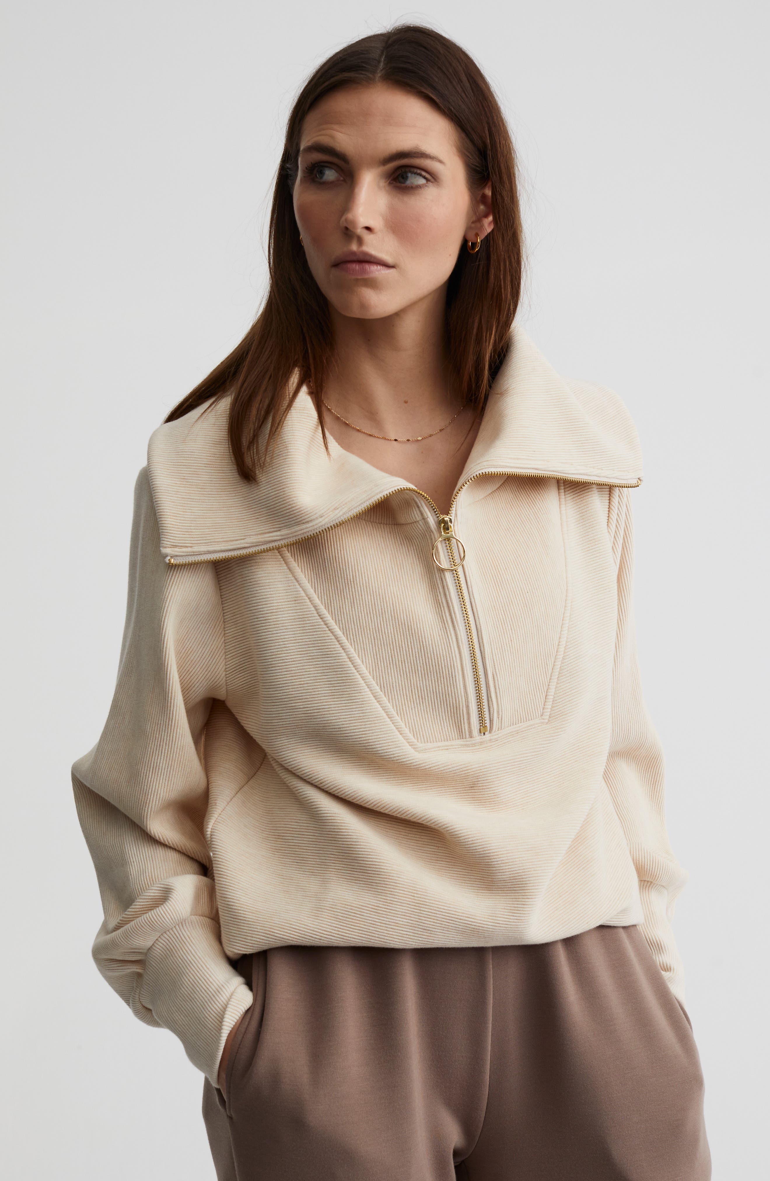 Varley Vine Ottoman Half Zip Pullover | Nordstrom