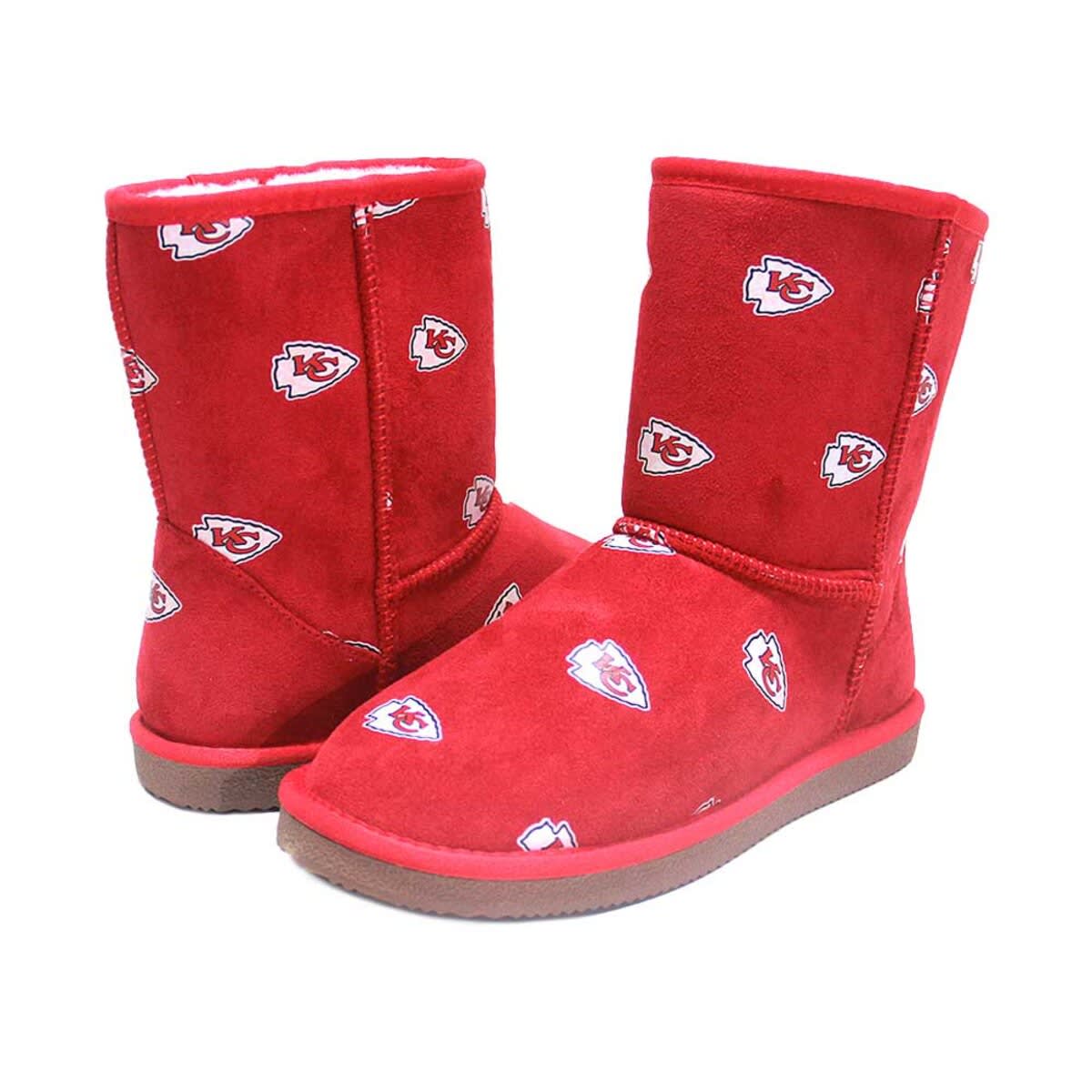 CUCE Women's Cuce Red Kansas City Chiefs Allover Logo Boots | Nordstrom