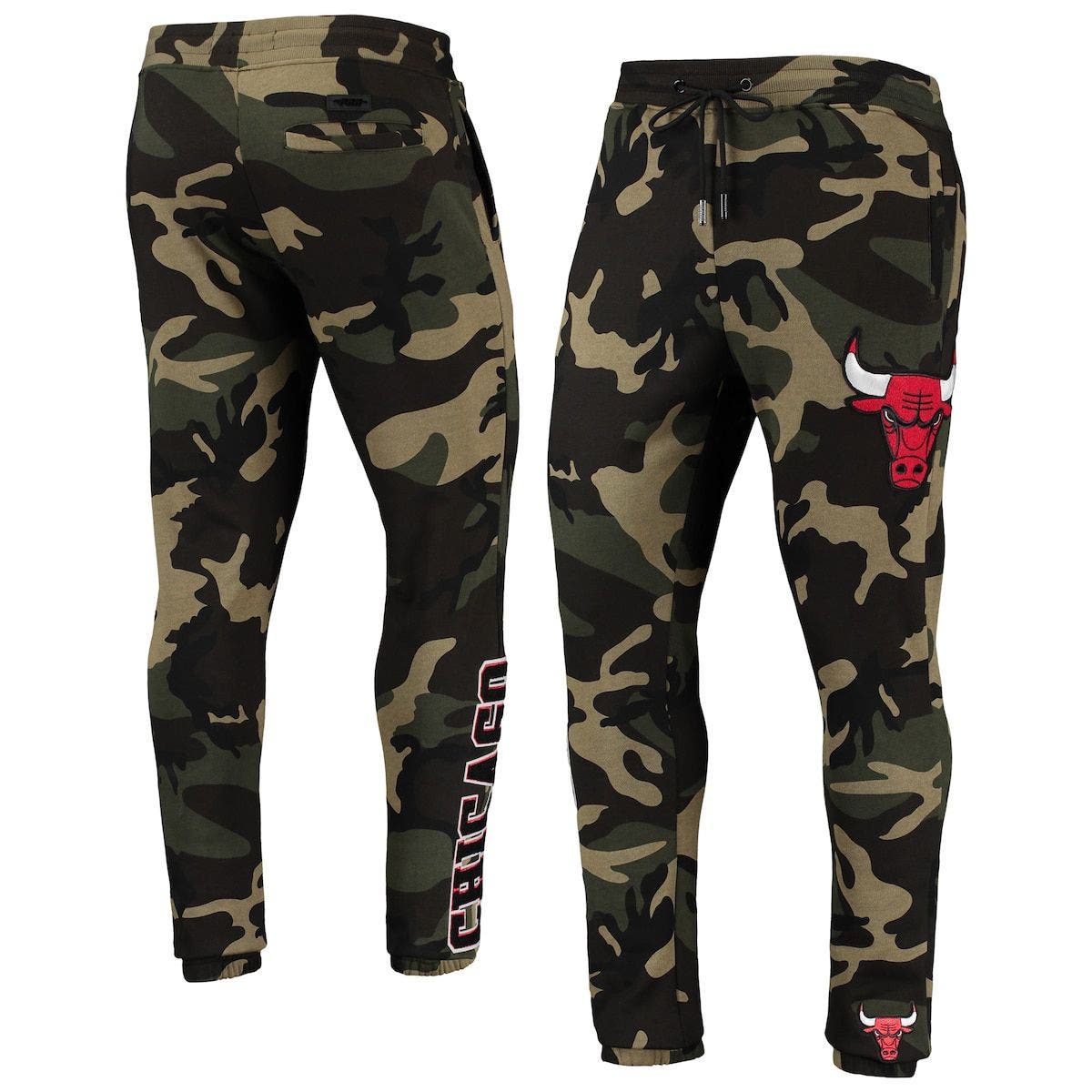 PRO STANDARD Men's Pro Standard Camo Chicago Bulls Team Sweatpants ...