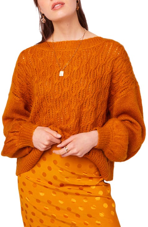 Womens Orange Sweaters Nordstrom