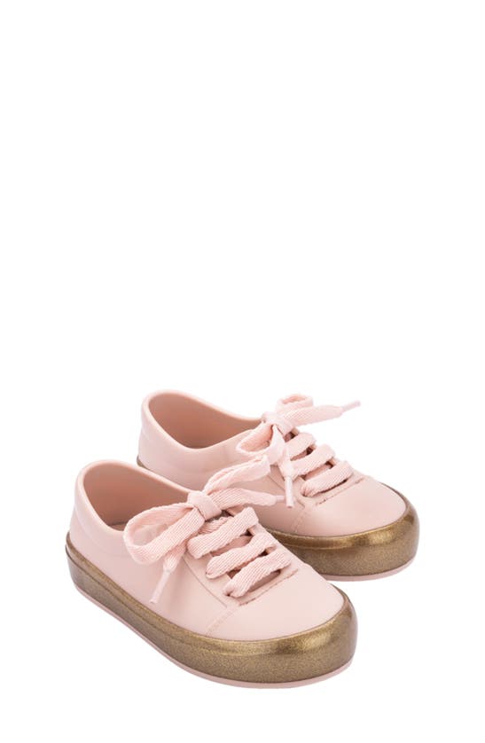 Mini Melissa Kids' Street Sneaker In Pink/ Glitter | ModeSens