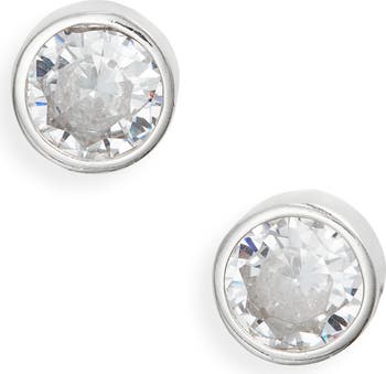 SHYMI Fancy Bezel Stud Earrings | Nordstrom