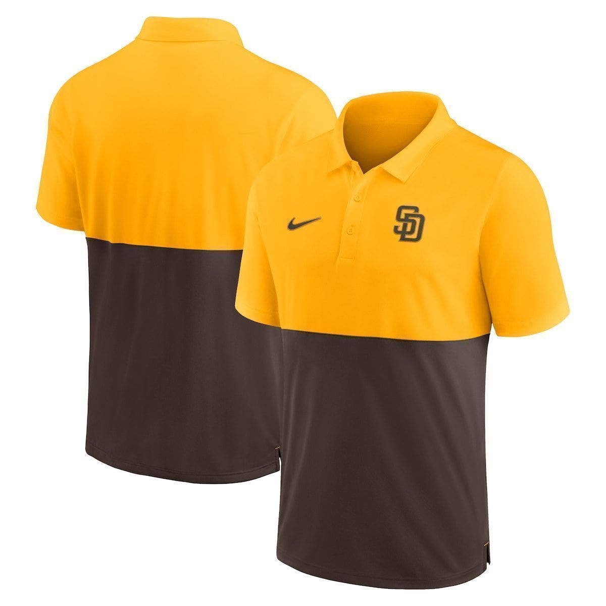 Nike Men's Nike Gold/Brown San Diego Padres Team Baseline Striped ...
