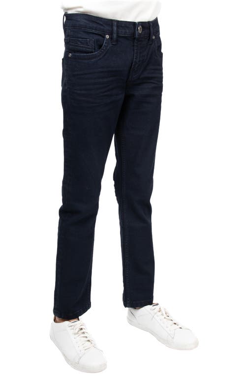 X-ray Xray Kids' Cultura Stretch Straight Leg Jeans In Black Blue ...