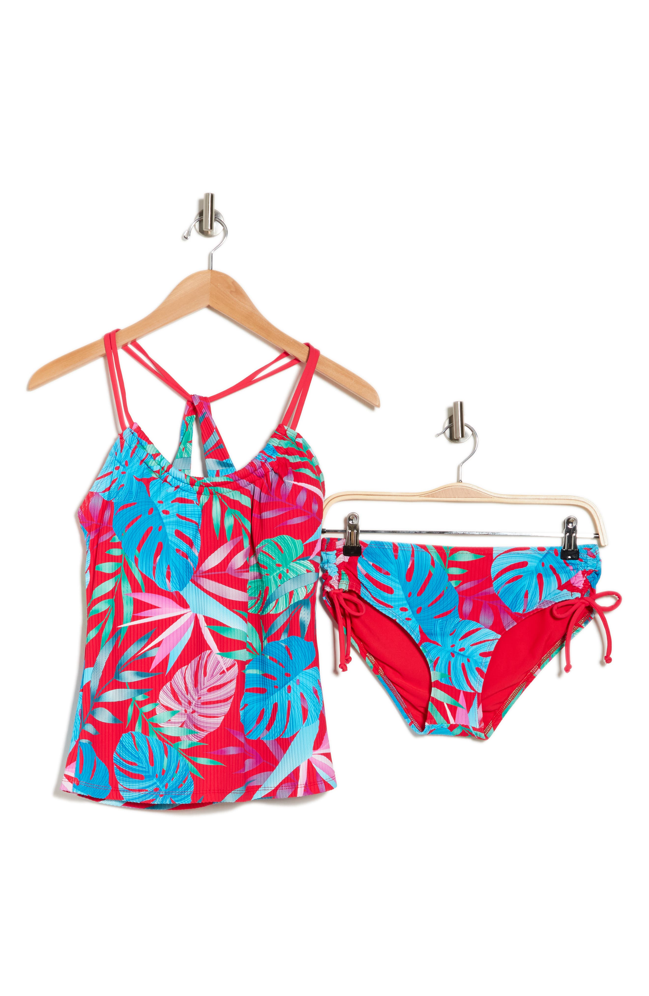 NEXT BY ATHENA Matuka Shirred Two-Piece Swimsuit | Nordstromrack
