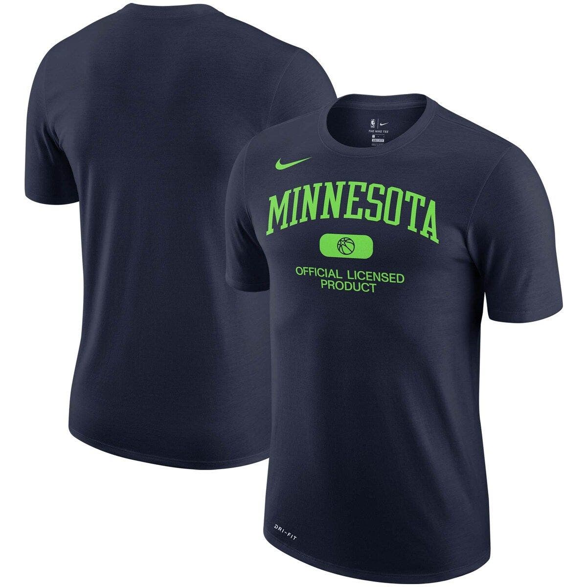 Nike Men's Nike Navy Minnesota Timberwolves Essential Heritage ...