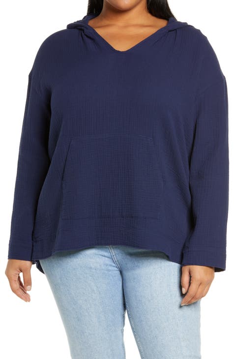 Blue Plus-Size Tops for Women | Nordstrom