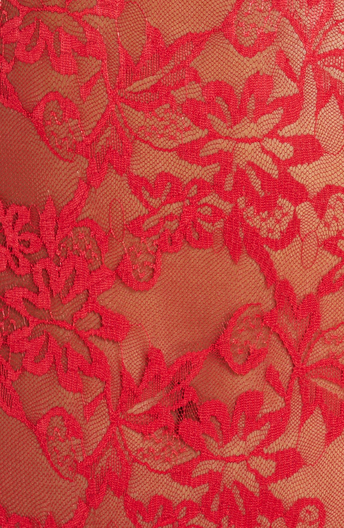 Oh La La Cheri Zara Underwire Open Cup Open Gusset Lace Teddy | Nordstrom