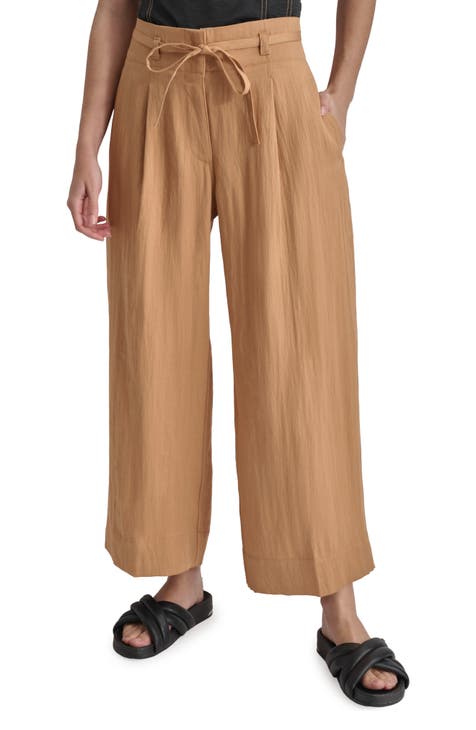 Women's Brown Wide-Leg Pants | Nordstrom