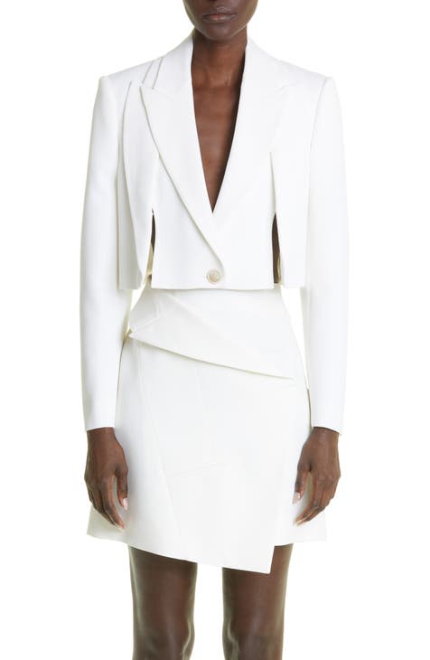 Women's White Wool & Wool-Blend Coats | Nordstrom
