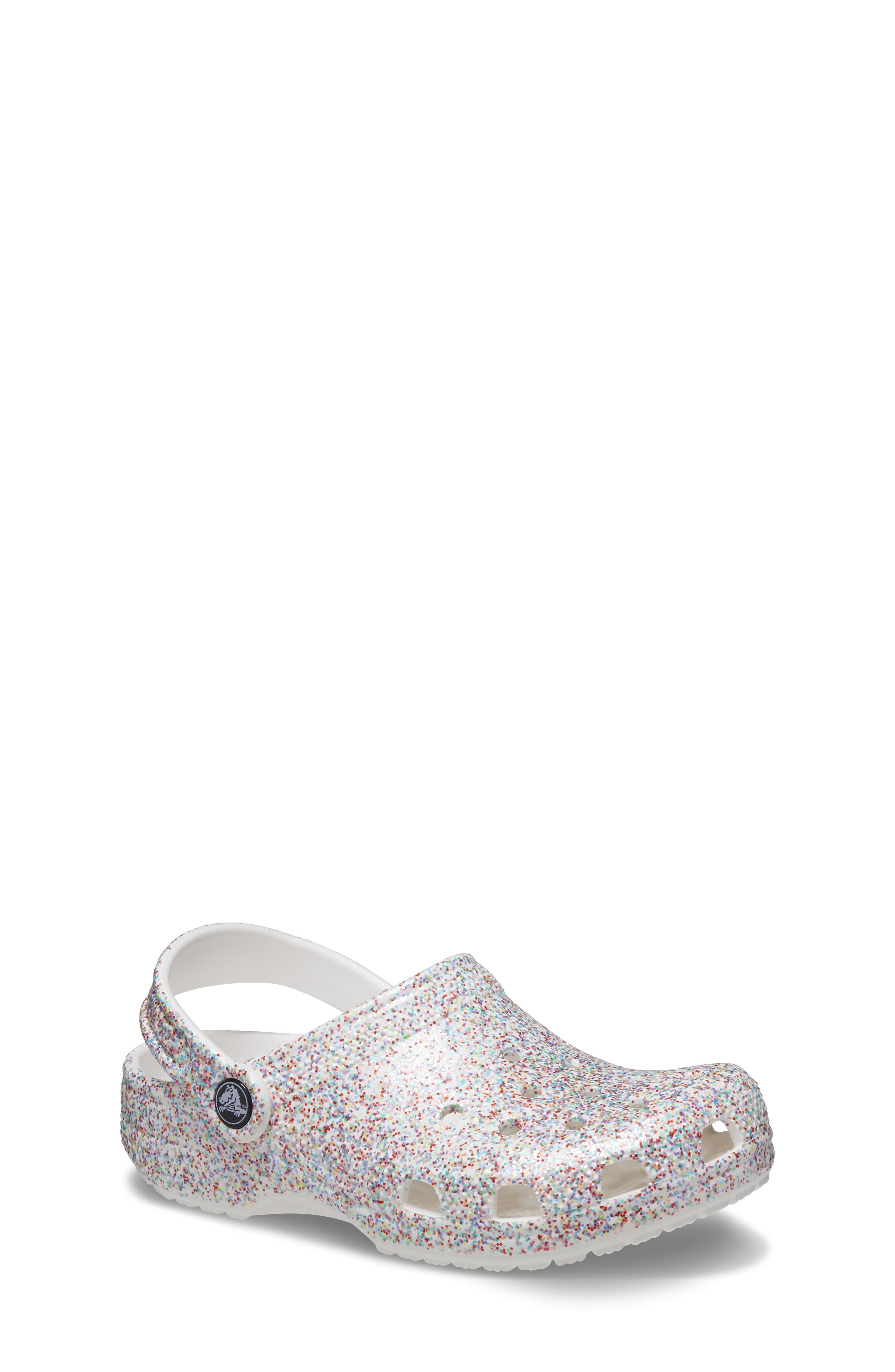 CROCS Kids' Classic Sprinkle Glitter Clog | Nordstrom