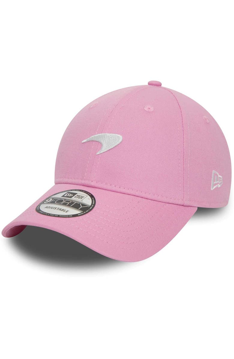 New Era Men's New Era Pink McLaren F1 Team Seasonal 9FORTY Adjustable ...