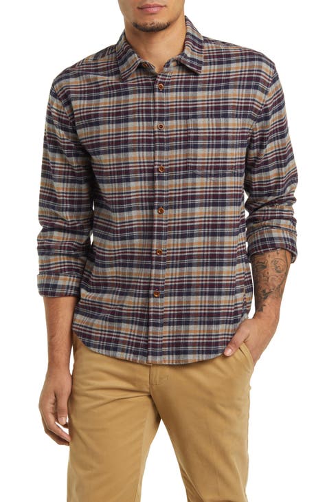 Men's Black Flannel Shirts | Nordstrom