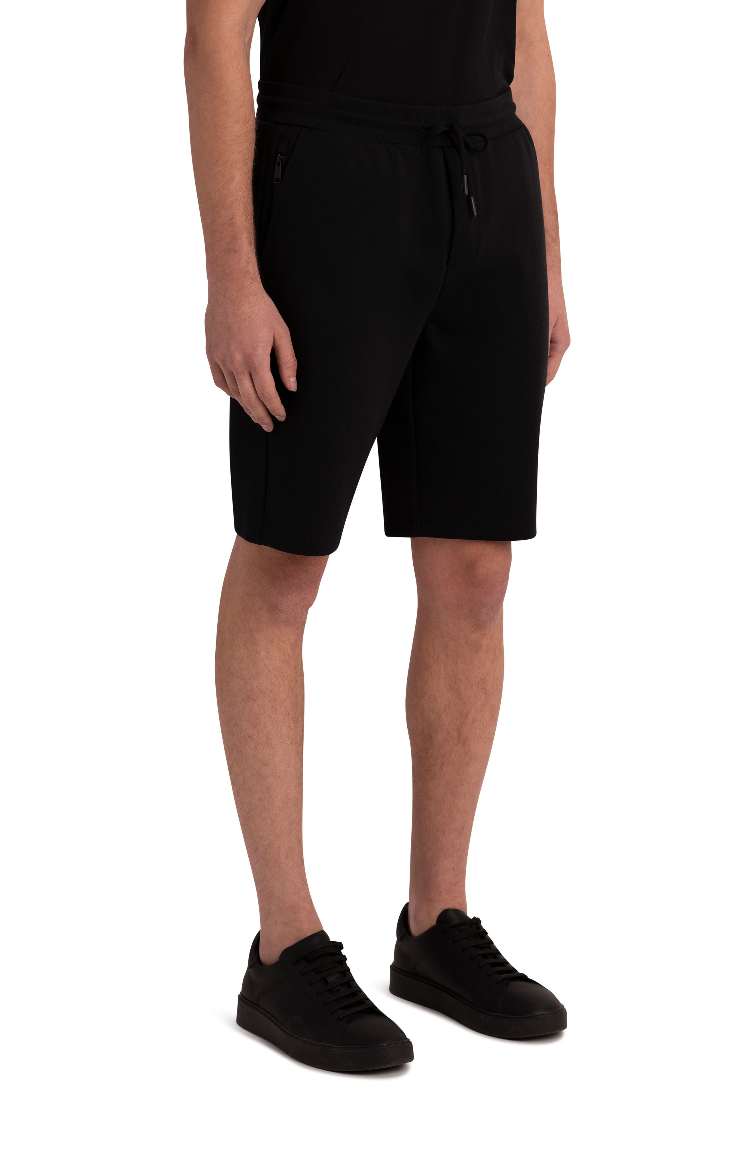 Bugatchi Comfort Cotton Blend Drawstring Shorts | Nordstrom
