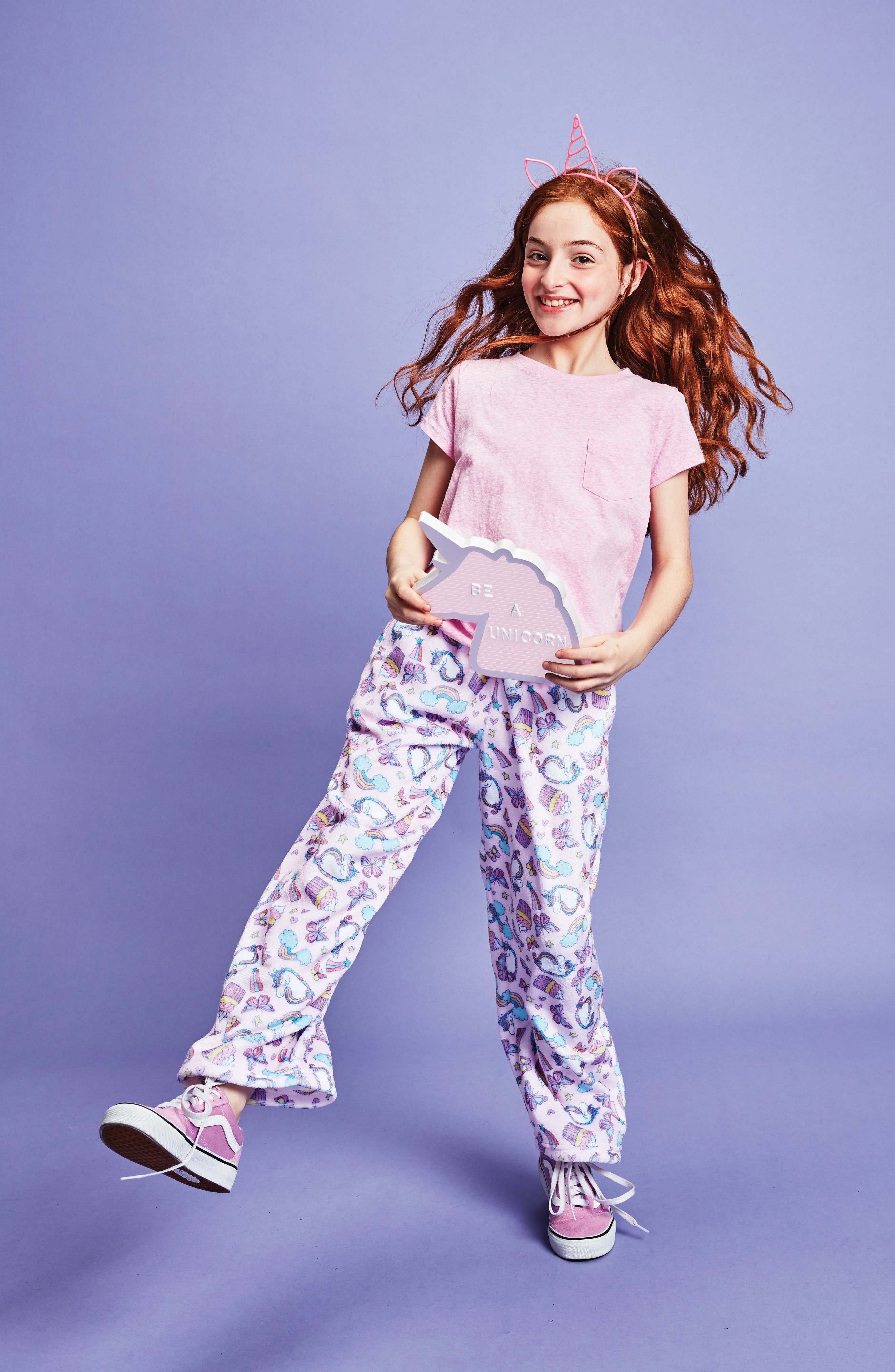 Iscream Kids' Unicorn Plush Pajama Pants | Nordstromrack