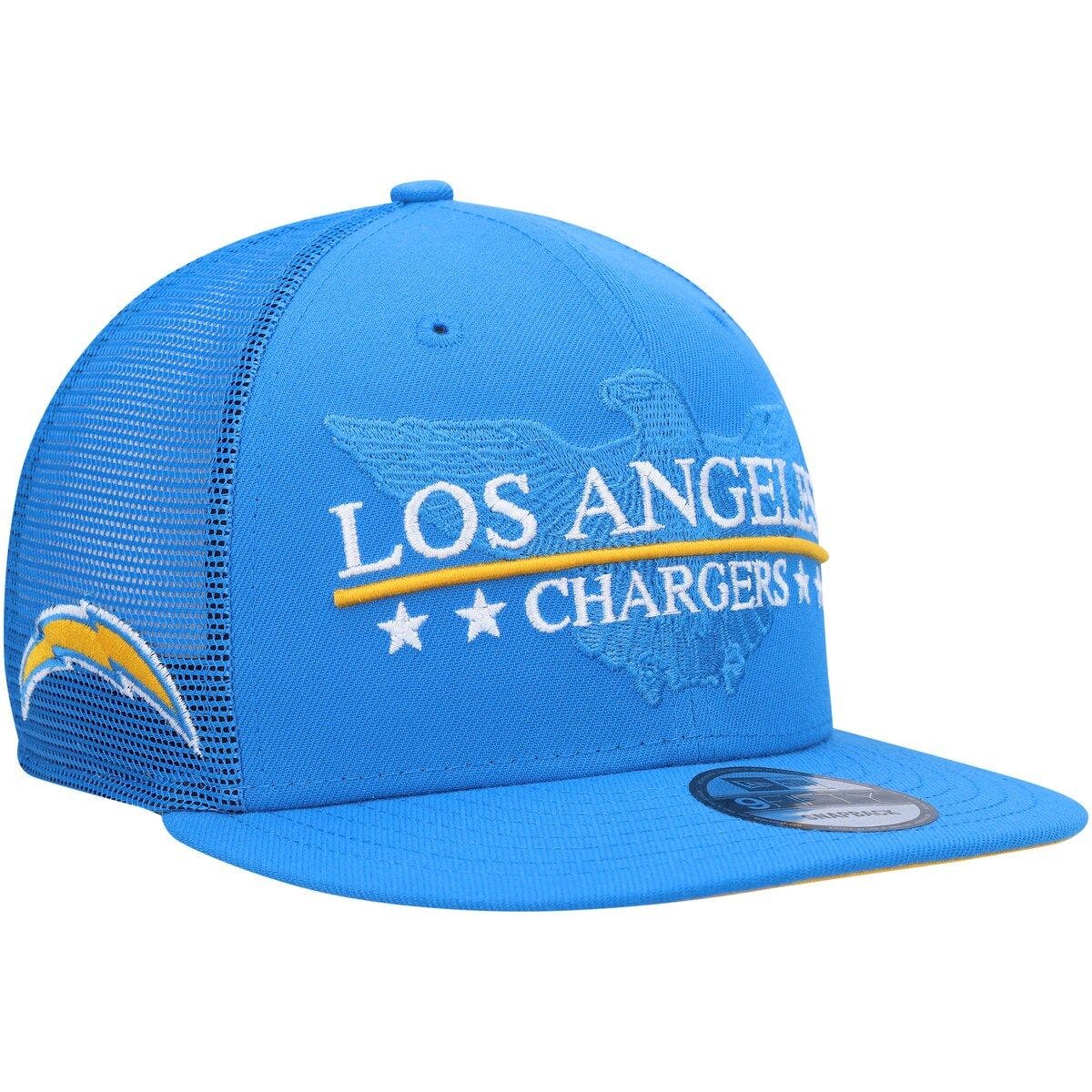 New Era Men's New Era Powder Blue Los Angeles Chargers Totem 9FIFTY ...