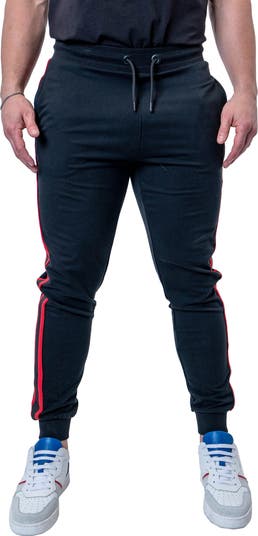 Maceoo Leo Logo Stripe Joggers | Nordstrom