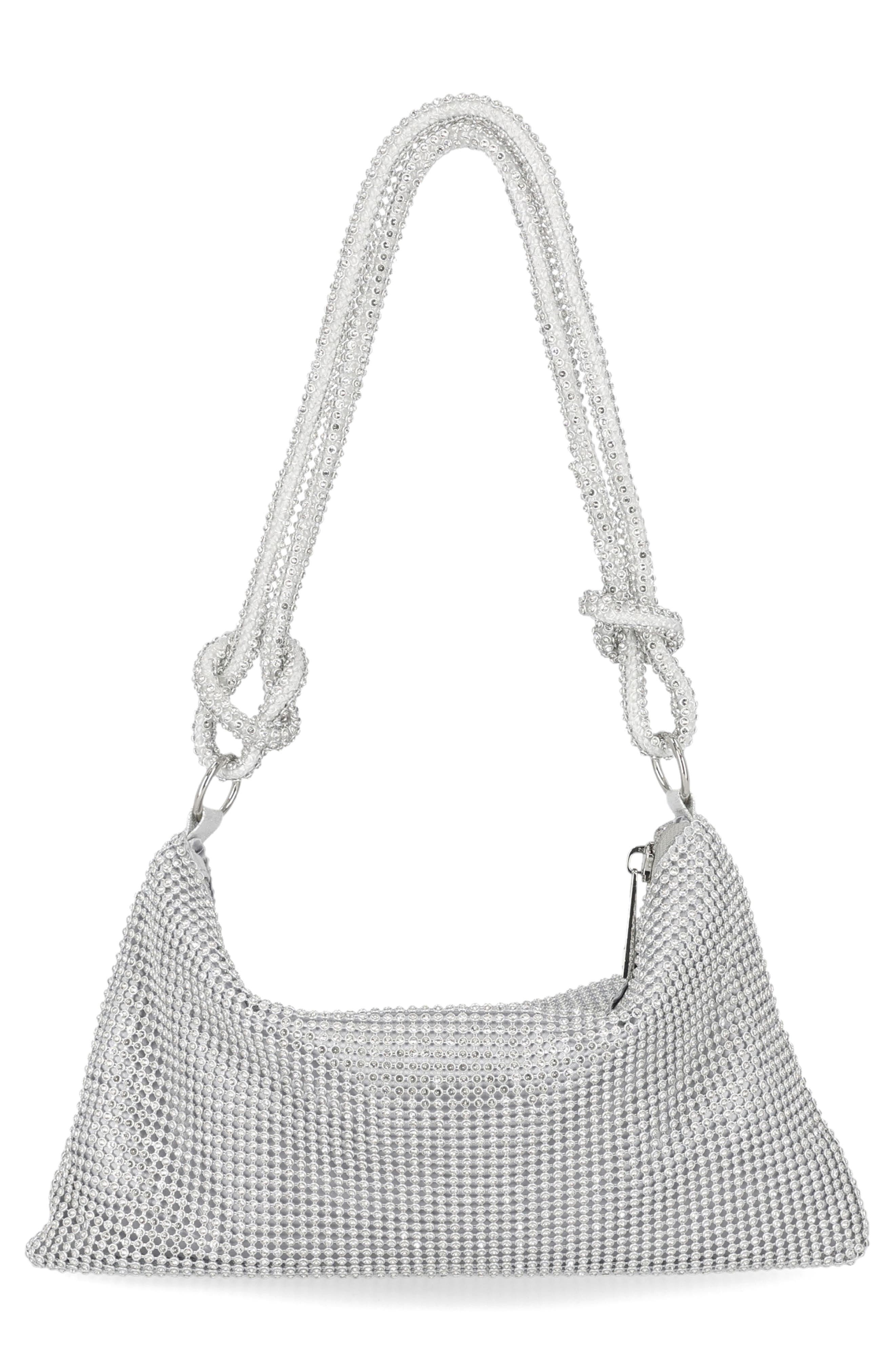 Jessica McClintock Dolly Crystal Mesh Shoulder Bag | Nordstromrack