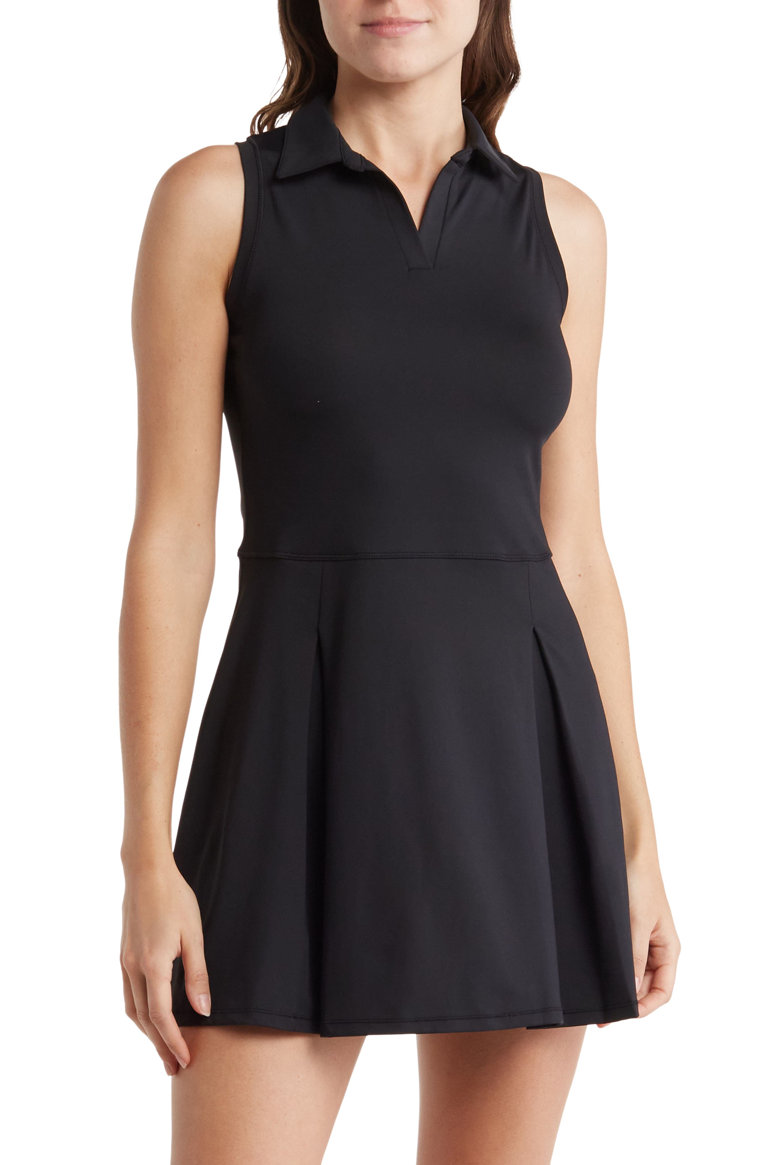 90 DEGREE BY REFLEX Airlux Racerback Collar Activewear Dress ...