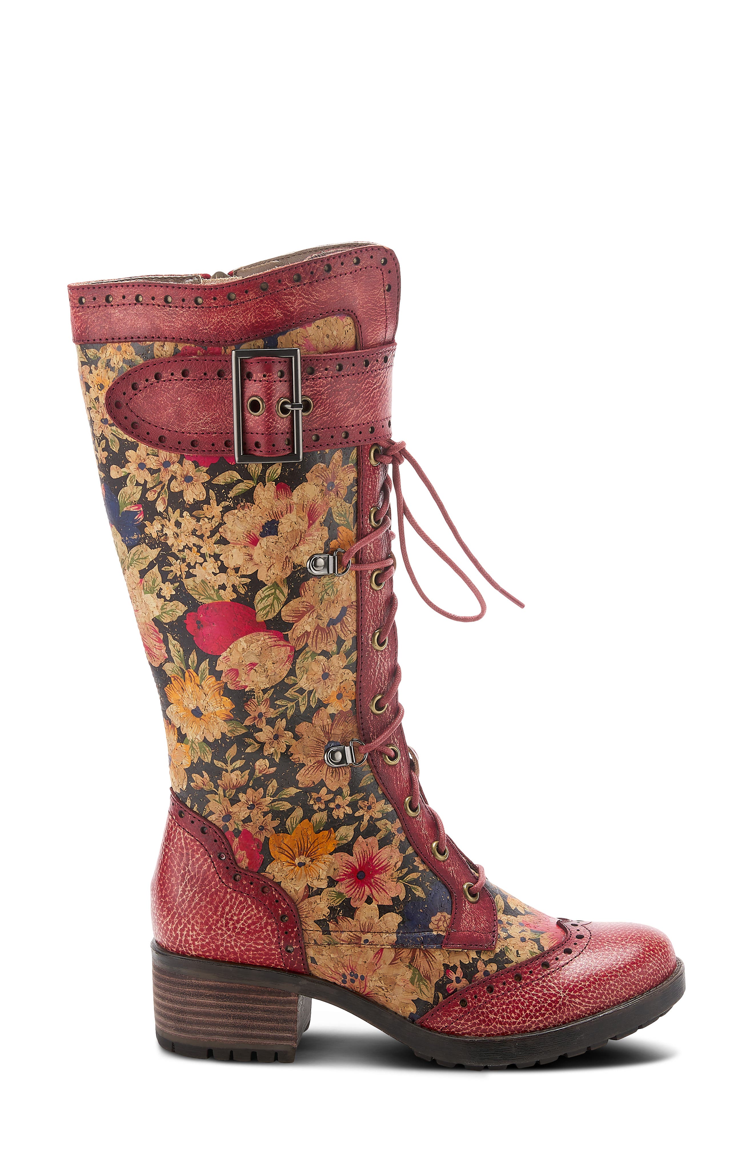 L'Artiste by Spring Step L'Artiste Kisha-Flora Leather Boot (Women ...