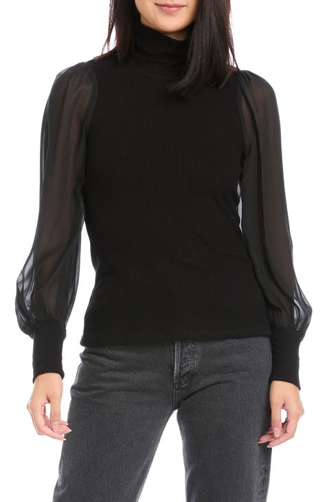 womens sheer blouse | Nordstrom