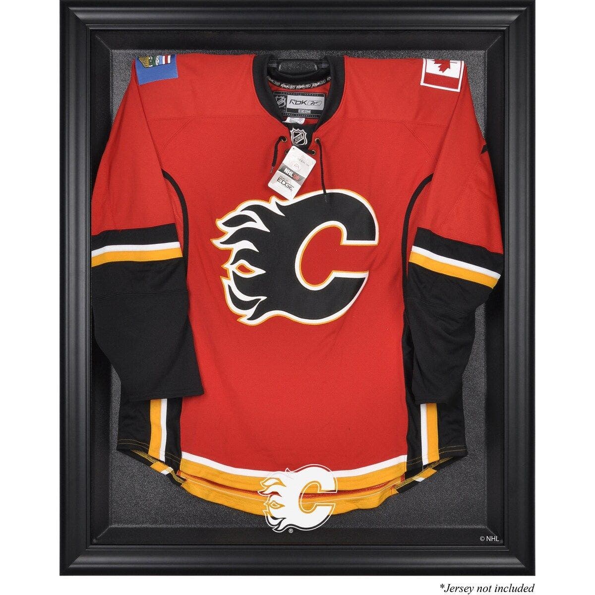 FANATICS AUTHENTIC Calgary Flames Black Framed Jersey Display Case ...