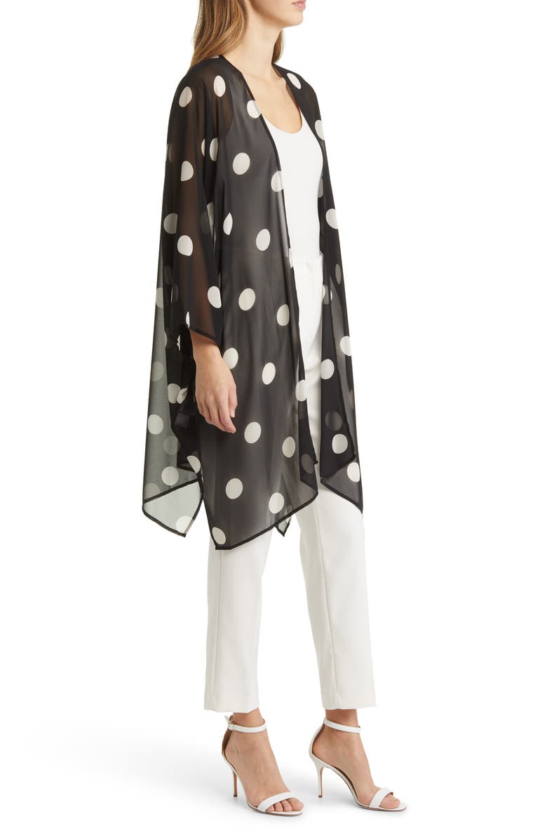 Anne Klein Polka Dot Sheer Ruana Nordstrom